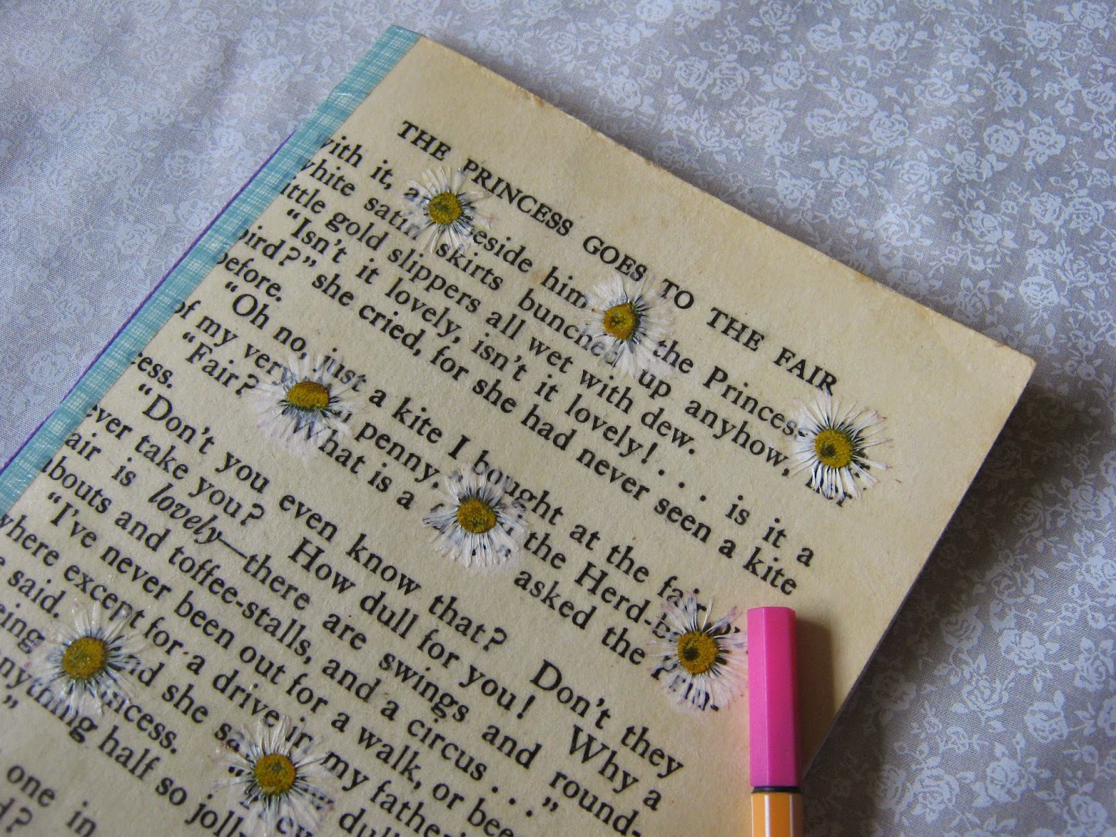How To: Make a Pressed Flower Notebook | Awake + Make | A Blog for ...