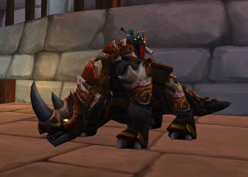 Wics: World of Warcraft Pictures: Kodo Mount!