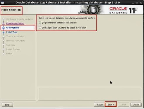 Oracle Database 11g Installation in Linux 6.2