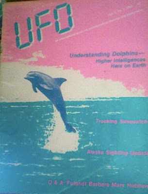 Vintage U.F.O.: Old UFO Magazine Cover