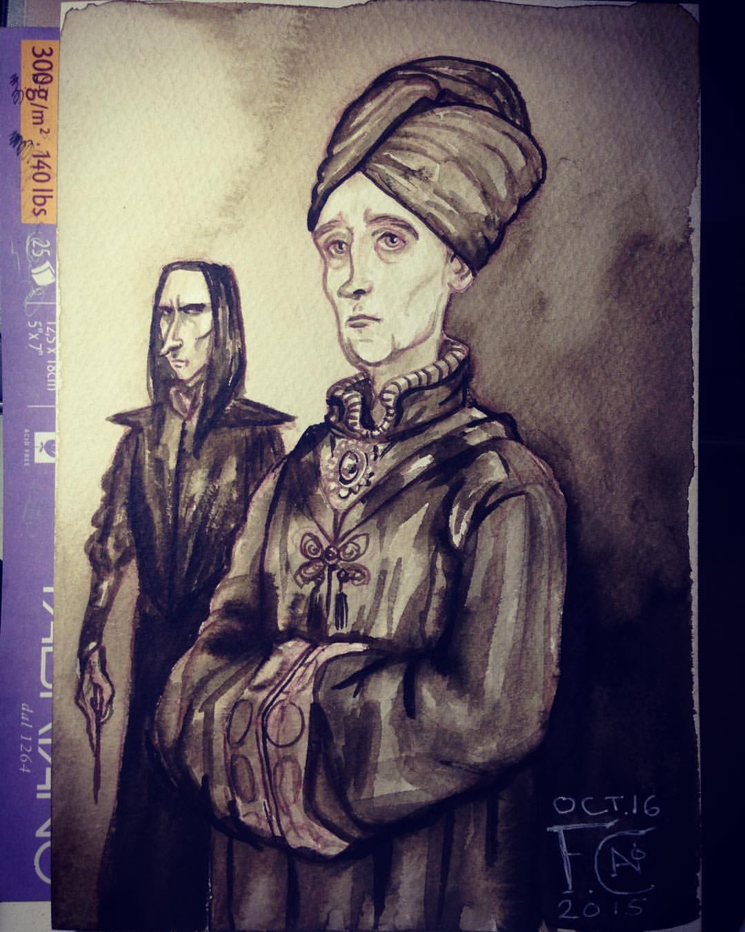 Felicia Cano's Blog: Some Inktober Harry Potter Sketches