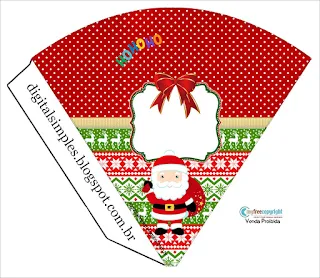 Cute Santa Claus: Free Printable Mini Kit - Oh My Fiesta! in english
