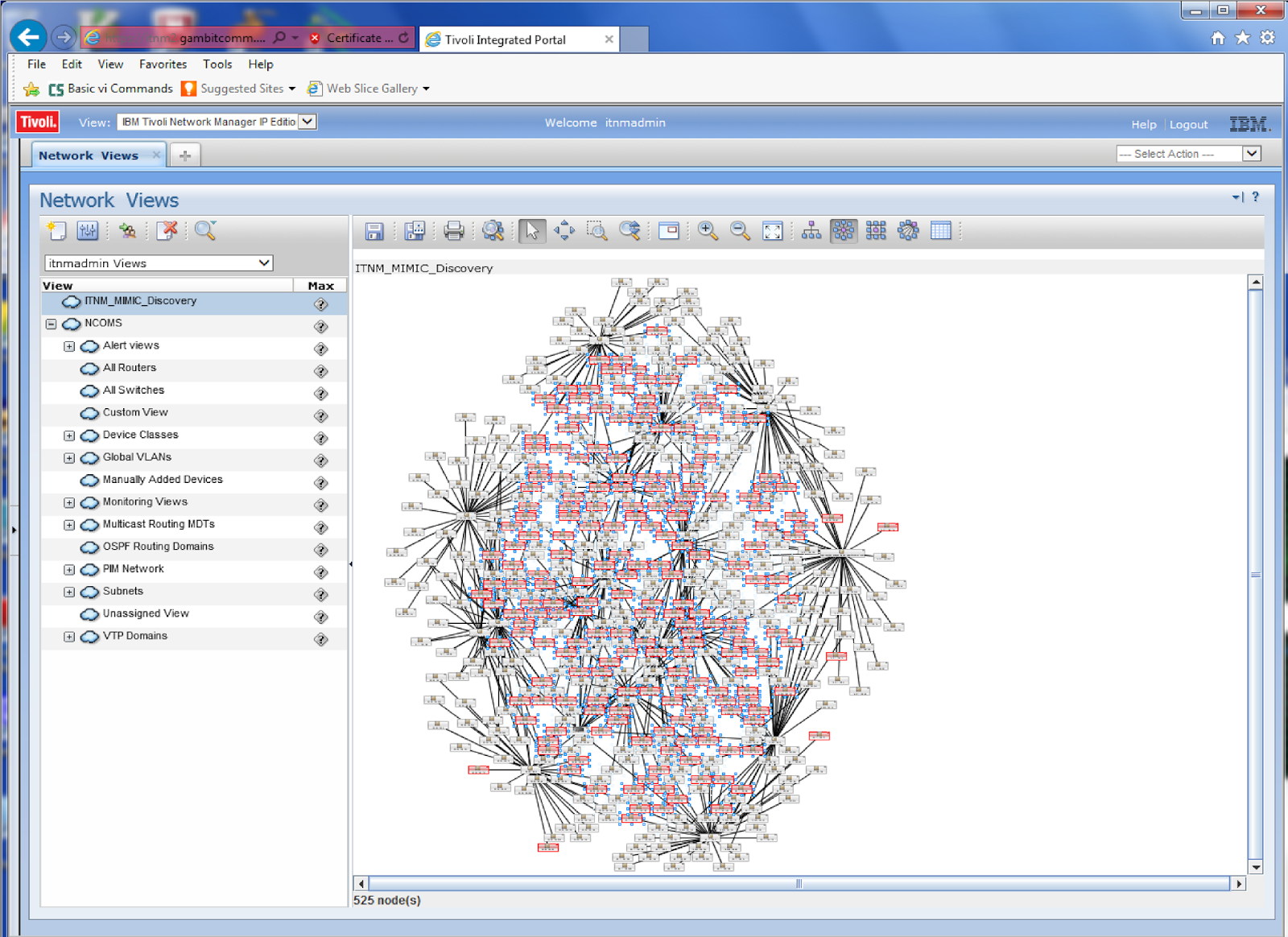 Gambit Communications Blog: Large networks with IBM Tivoli Network Manager