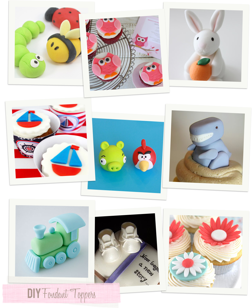 Pure Joy Events: DIY Fondant Toppers