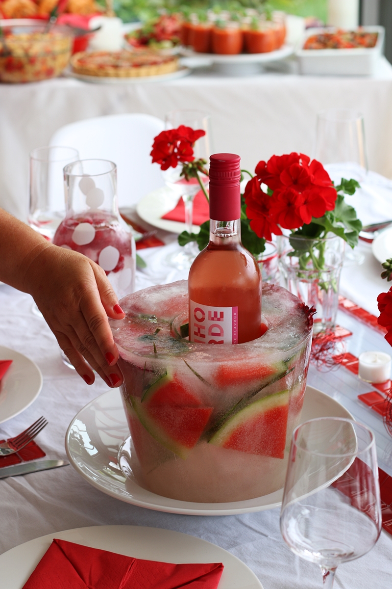 Wolkenfees Küchenwerkstatt: Red Dinner der Rhein-Neckar-Blogger, ein ...