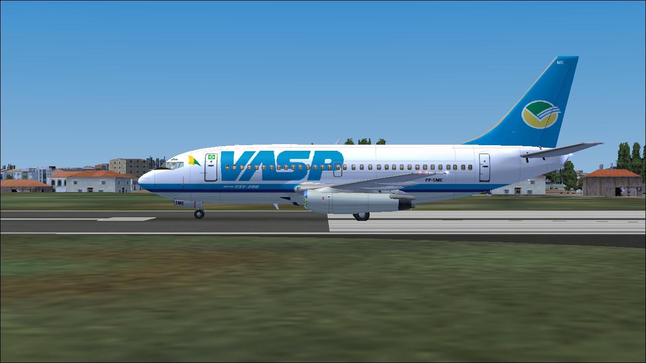 FS2004 - 737-200 VASP Aerosim
