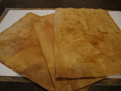 Scrap Happens Here: Tutorial - How to Make Paper Look Olde Worlde