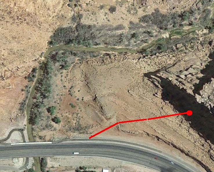 Utah Pictographs, Petroglyphs and Rock Art: Courthouse Wash Rock Art