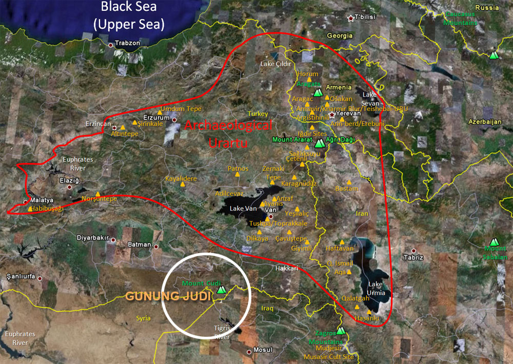 Bahtera Nuh Bukan di Gunung Ararat Turki? Bukankah seharusnya di Bukit ...
