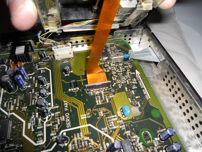 Life in 16-bit: Philips CDI 450 Repair: Laser Replacement