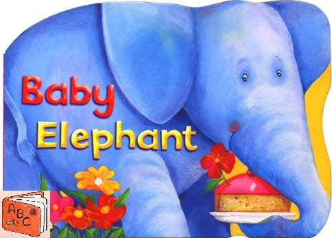 Kampung Buku Anak: Wild Animal Board Book - Baby Elephant