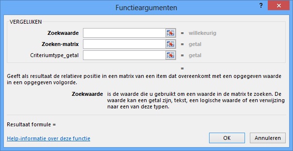Tips voor Excel: Functie Vergelijken en ALS.NB