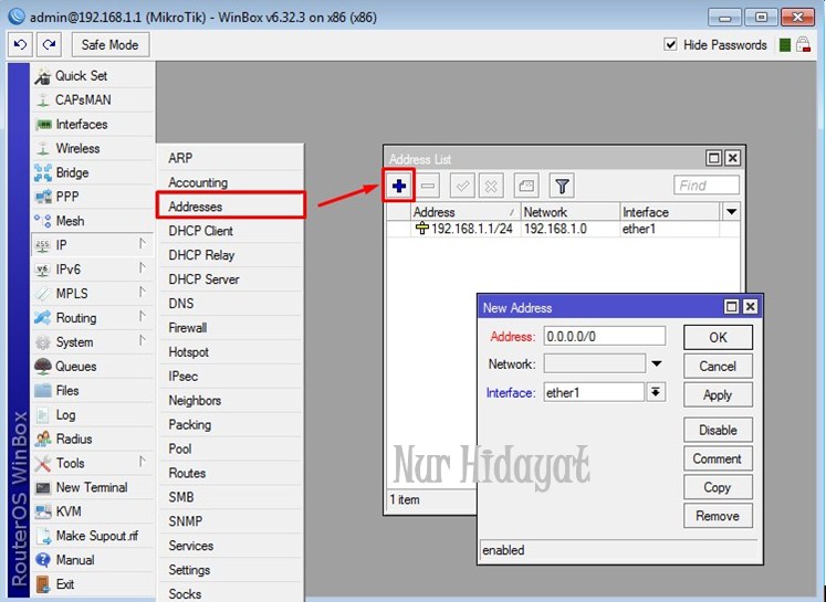 Winbox vs CLI | Nur Hidayat
