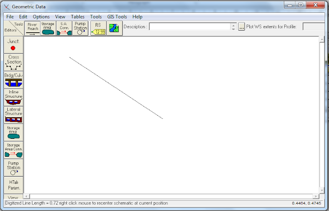HEC-RAS Tutorial: Geometric Data File