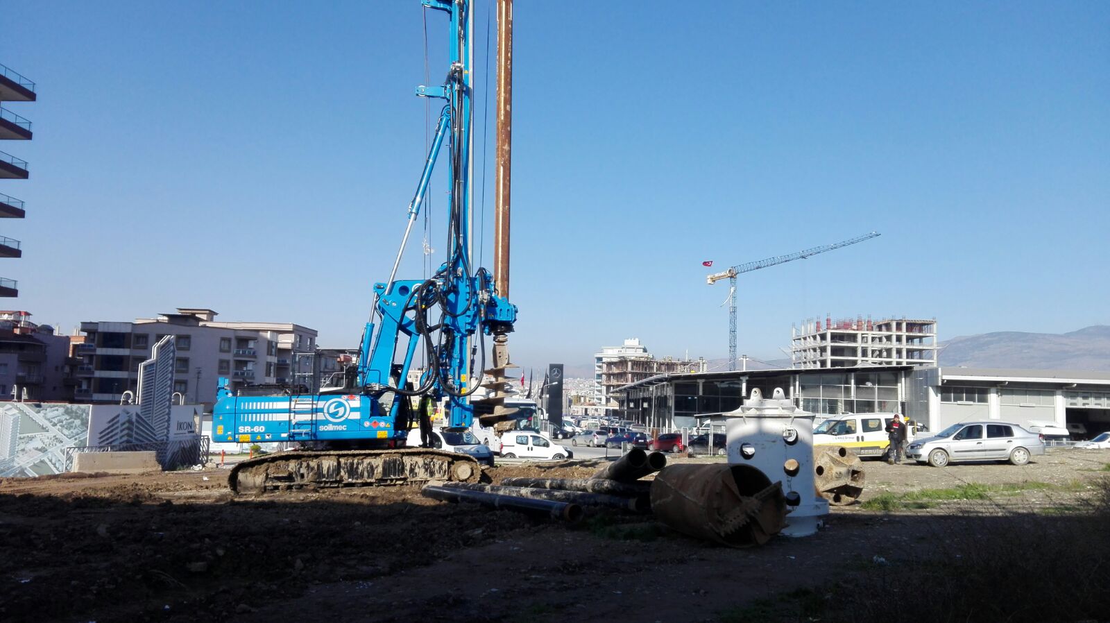 Barankaya Zemin Makine Parkını Soilmec SR-60 ile genişletiyor.