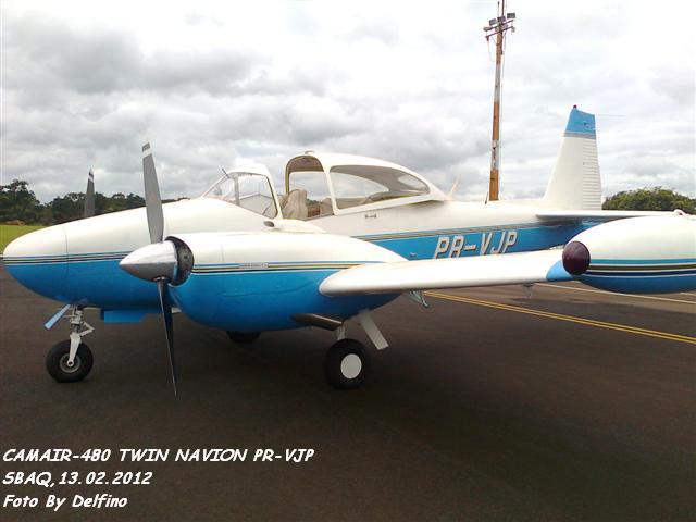 AVENTUREIRO DO AR: NAVION BIMOTOR, Um Lindo Avião....