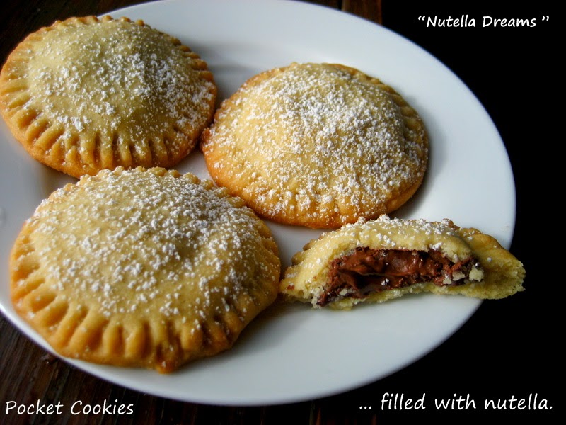 Home Cooking In Montana: Nutella Pocket Cookies... Nutella "Dreams"