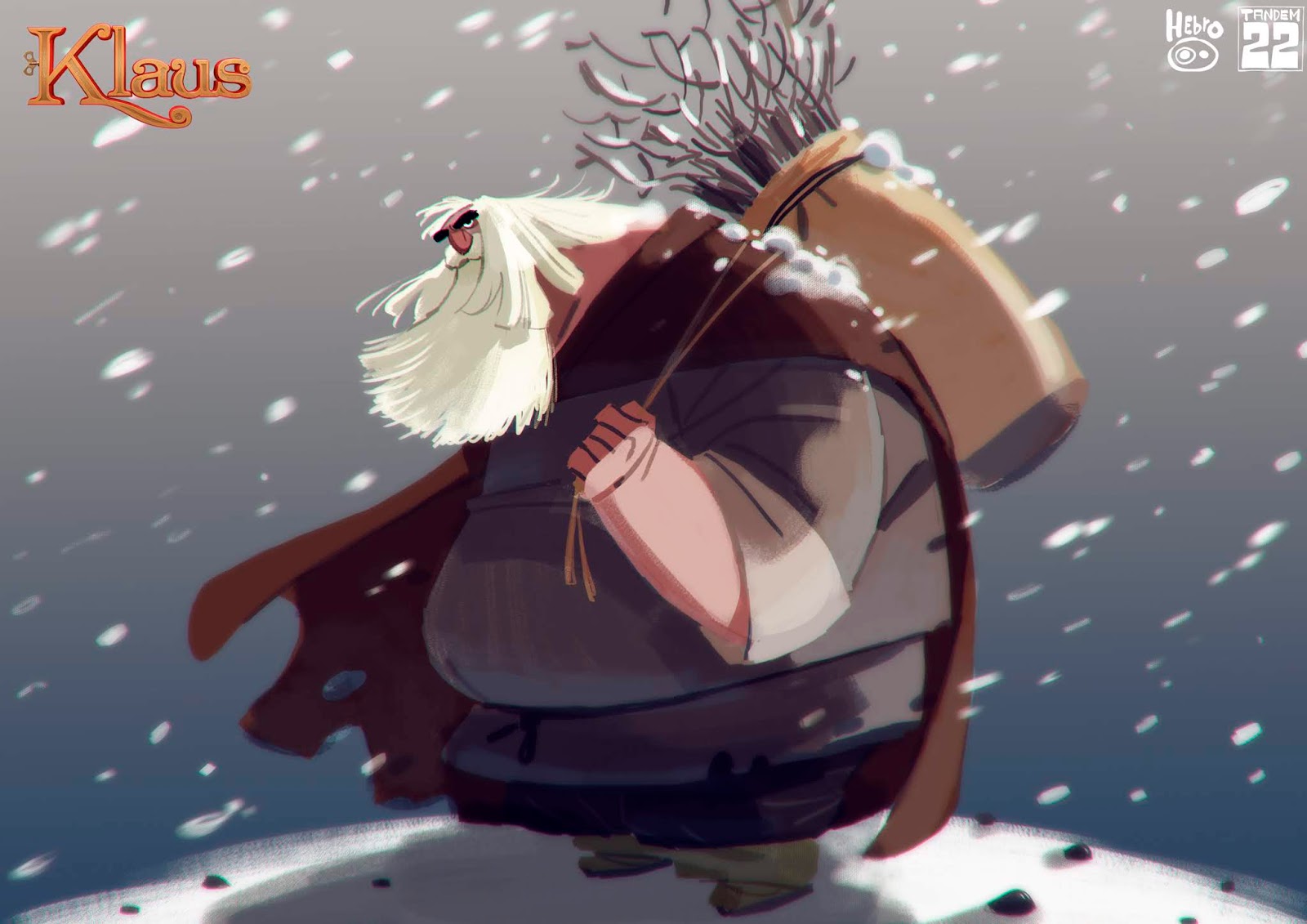 Living Lines Library: Klaus (2019) - Character Design