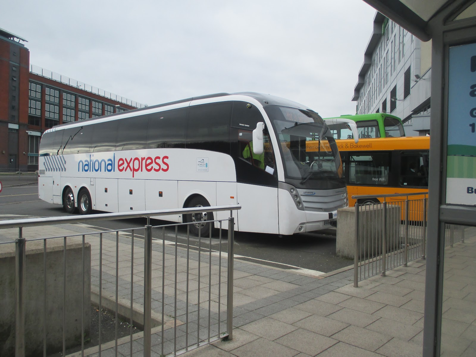 Chas's Pictorial Blog: National Express Coach at Derby Bus Station