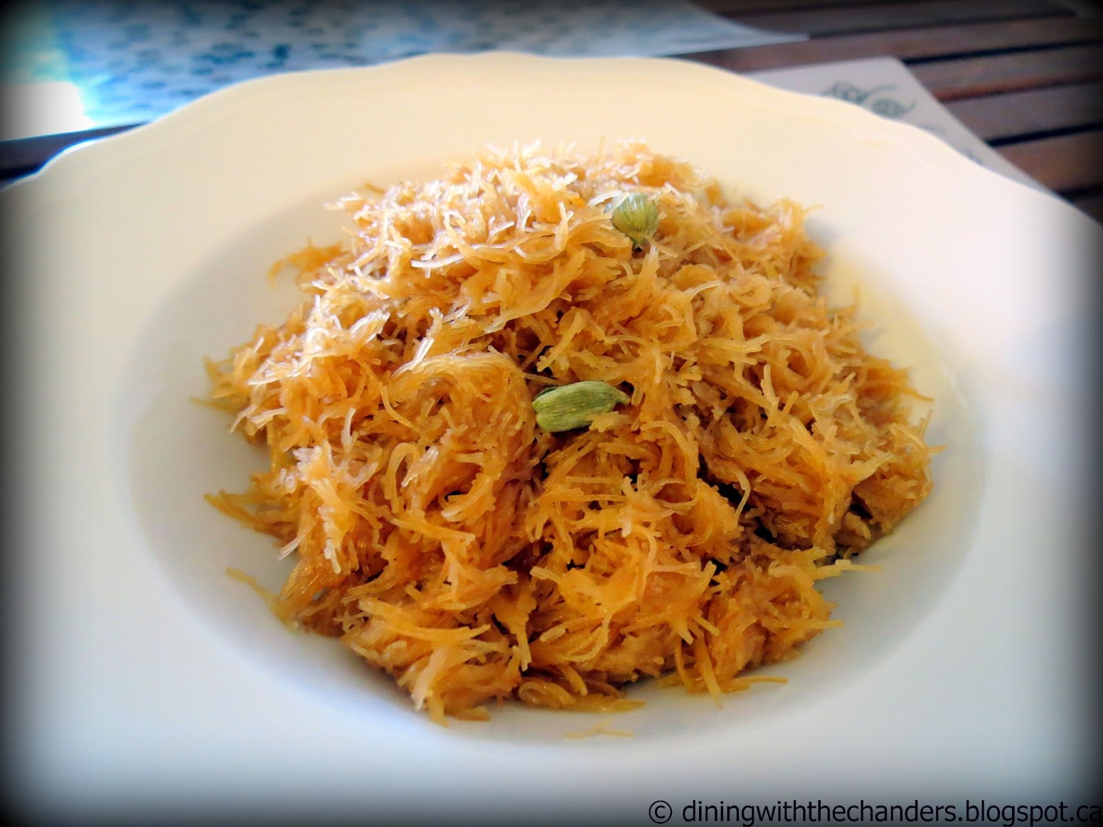 Dining with the Chanders: Sweet Semiya