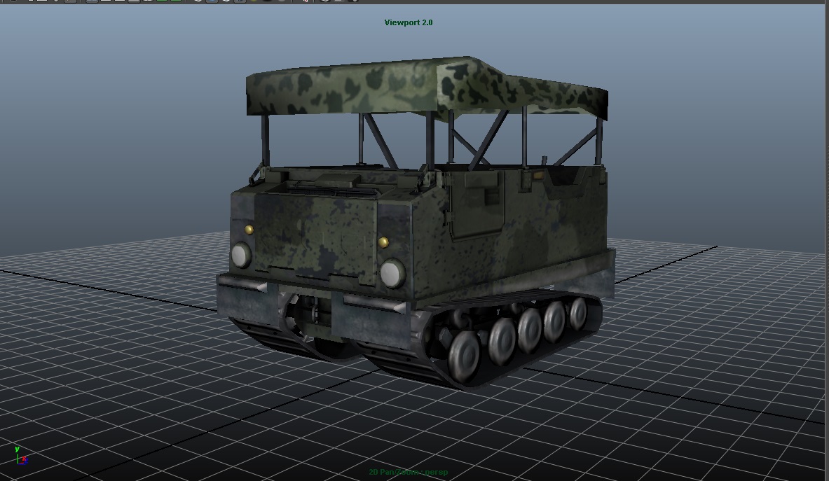 Computer Games Modelling : Army vehicle Texture