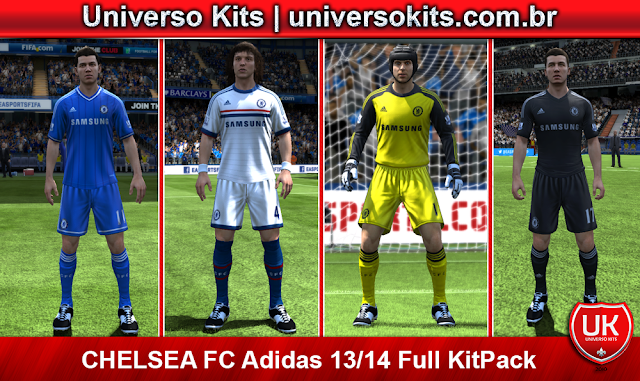 FIFA Notícias E Edições: FIFA 13: Chelsea FC Adidas 13/14 Full Kits HD