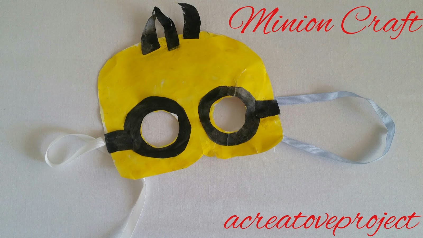 Minion Printables Mask