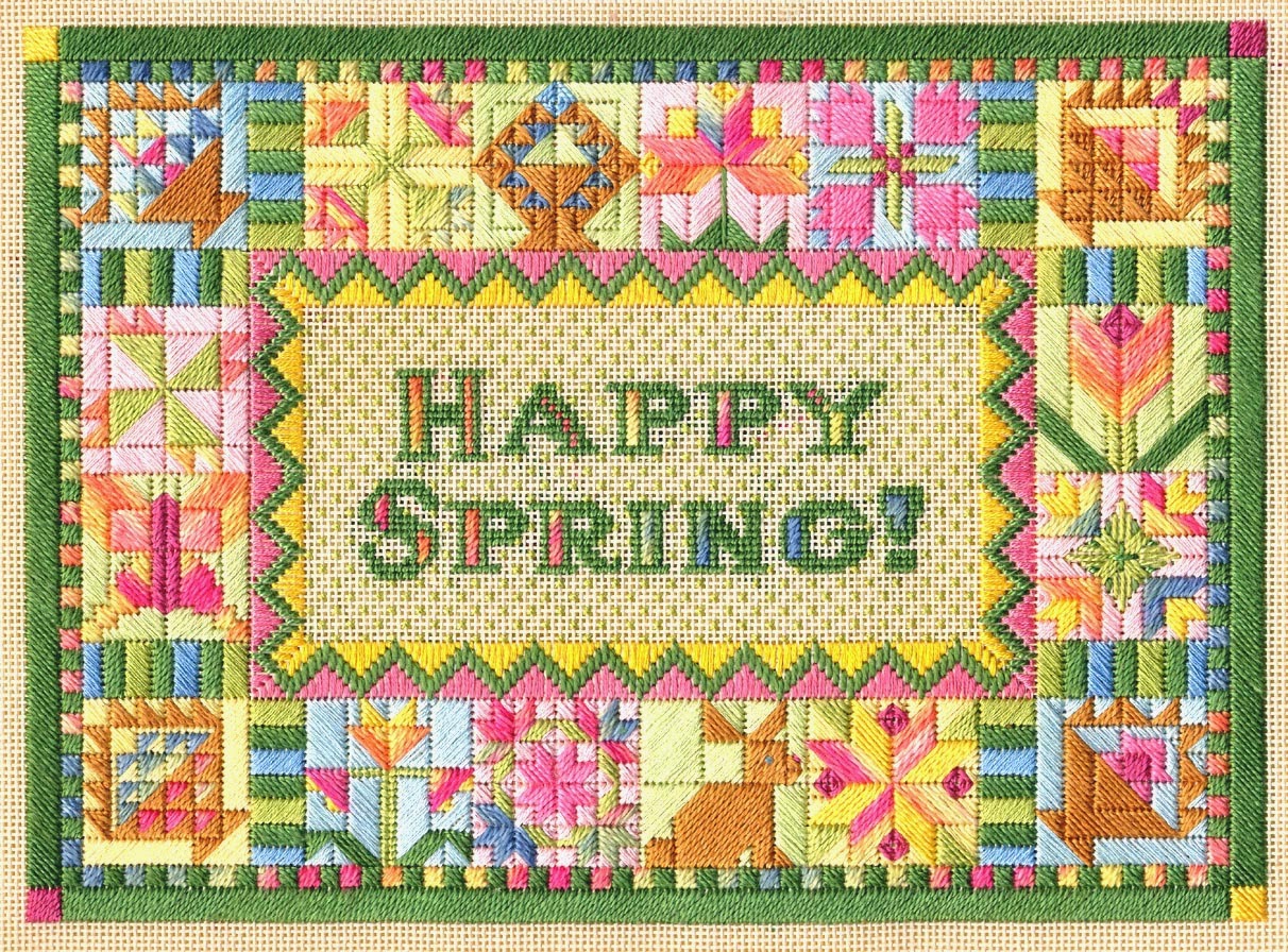 Two-Handed Stitcher: Spring is Busting Out All Over