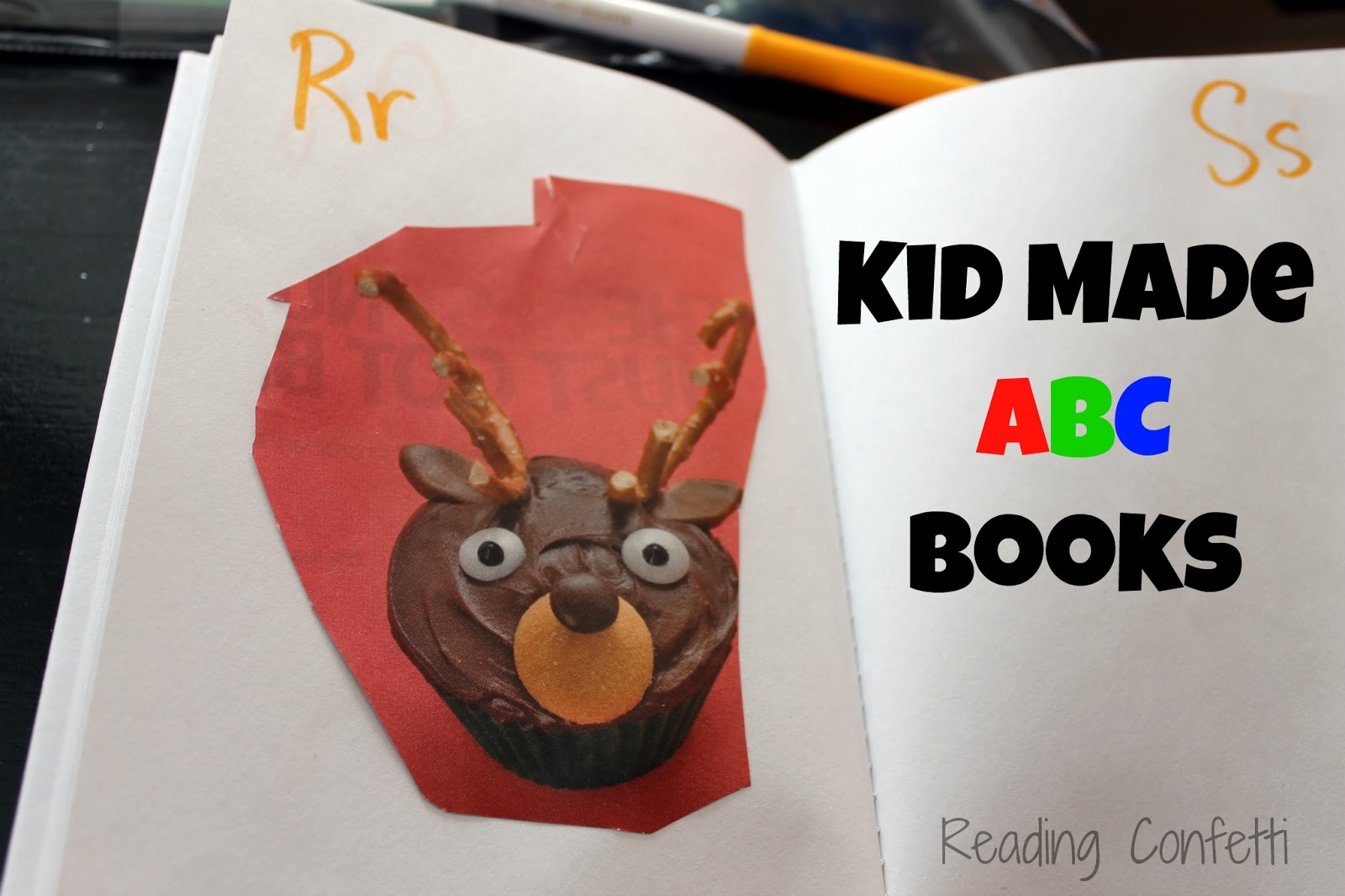 Kid Made Alphabet Books ~ Reading Confetti