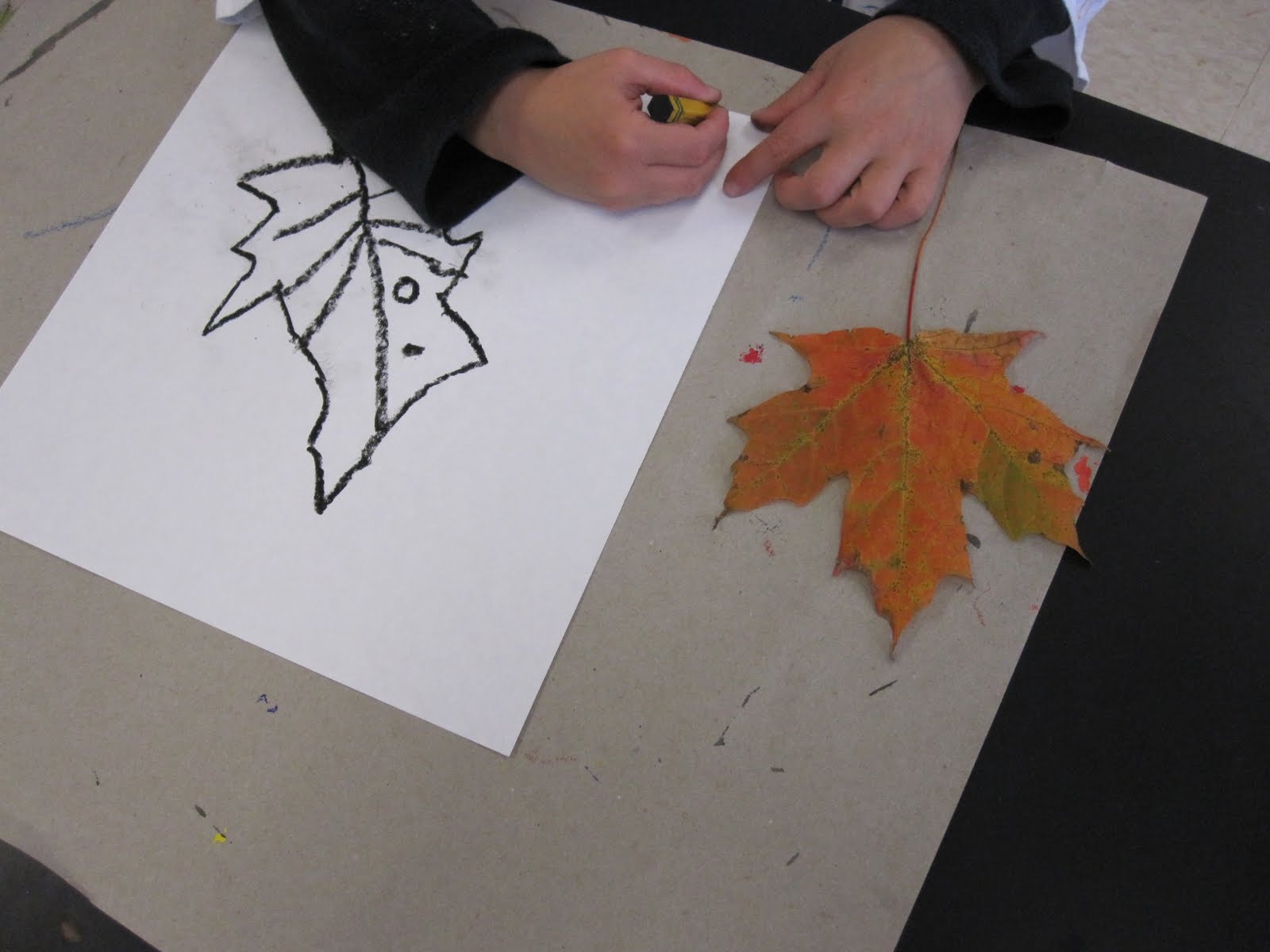 South School Art Studio: Kindergarten Observational Drawing Beginnings