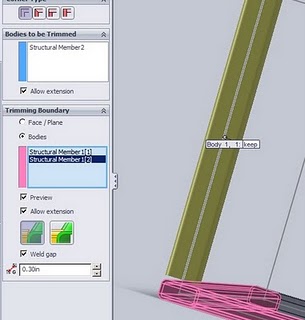 st_technica: solidworks - weldment gap