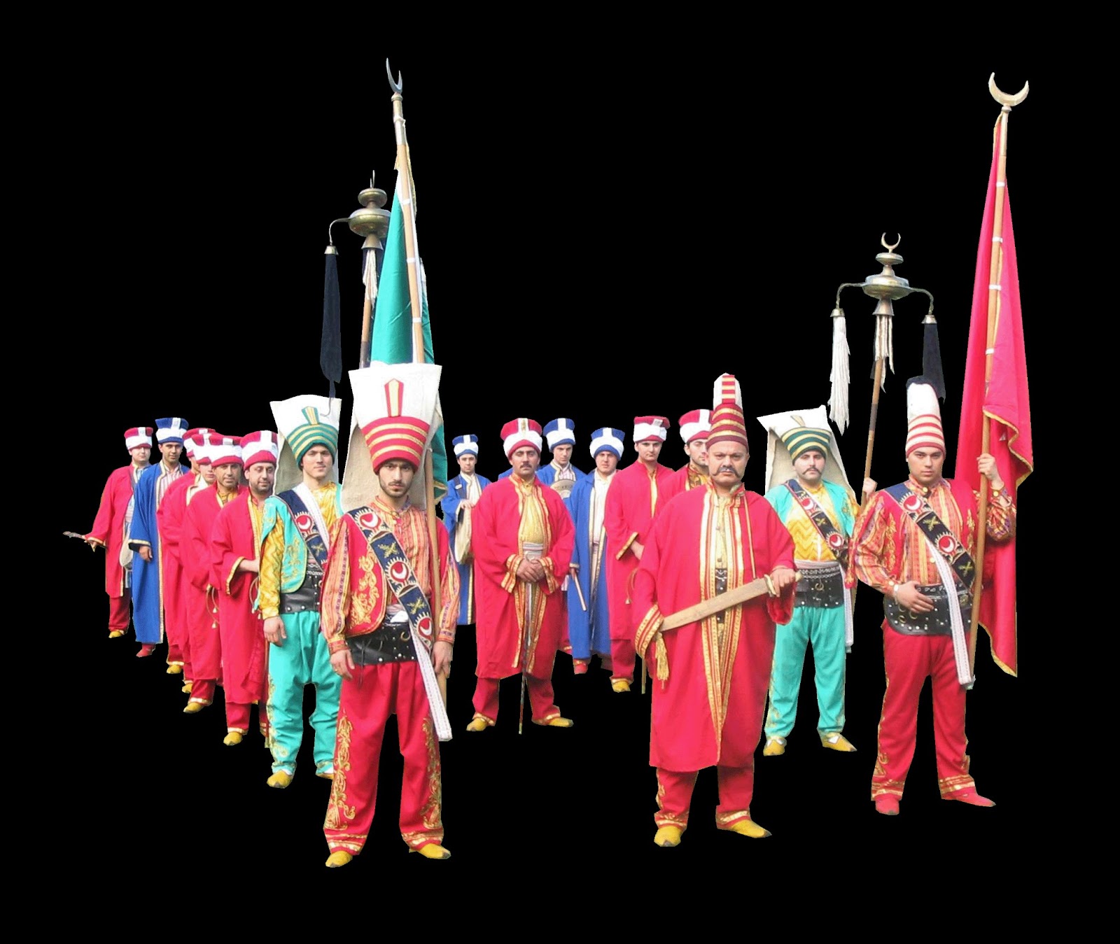 ALL OF TURKISH NATIONAL THINGS: Ottoman military band ( Mehterân )