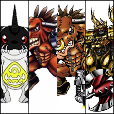 BlackGabumon Line Olegmon ~ MEU×DIGIMON