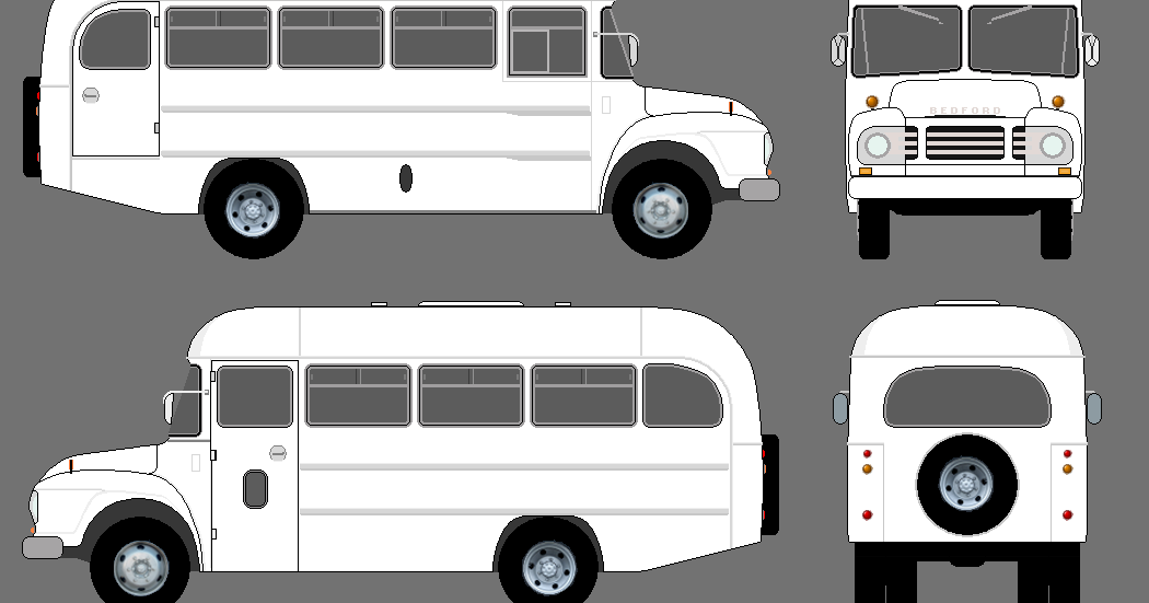 Blog de Rodoviária: Bedford Bus 1968