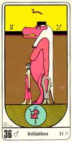 Tarôt - Oráculo Milenar: Arcano 36 - A Iniciação - Ás de Paus