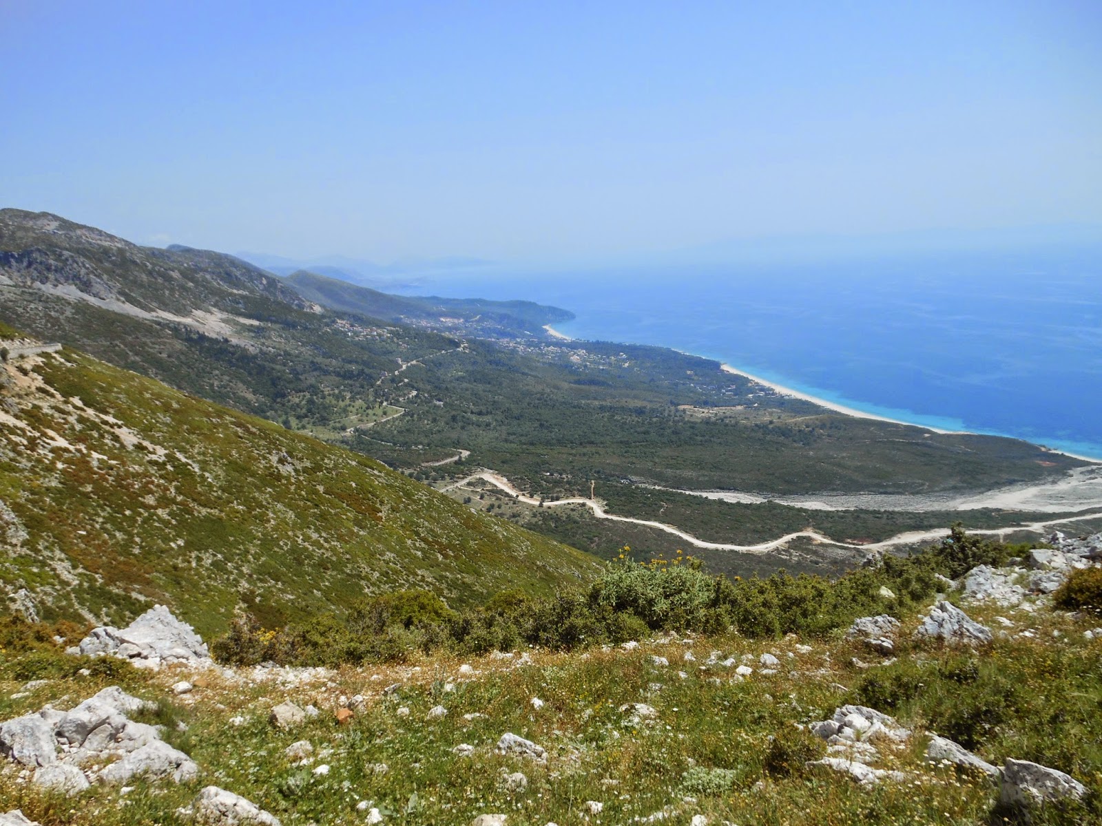 auf reisen ...: auf dem llogara pass