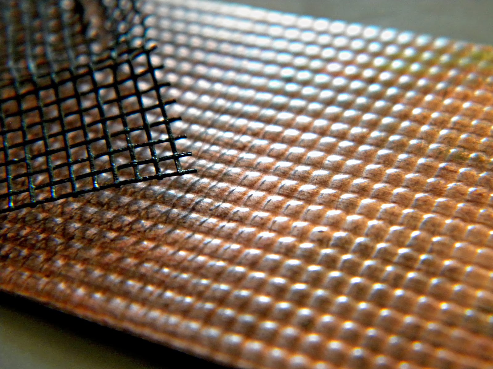 Cake and Jewelry: Copper grids