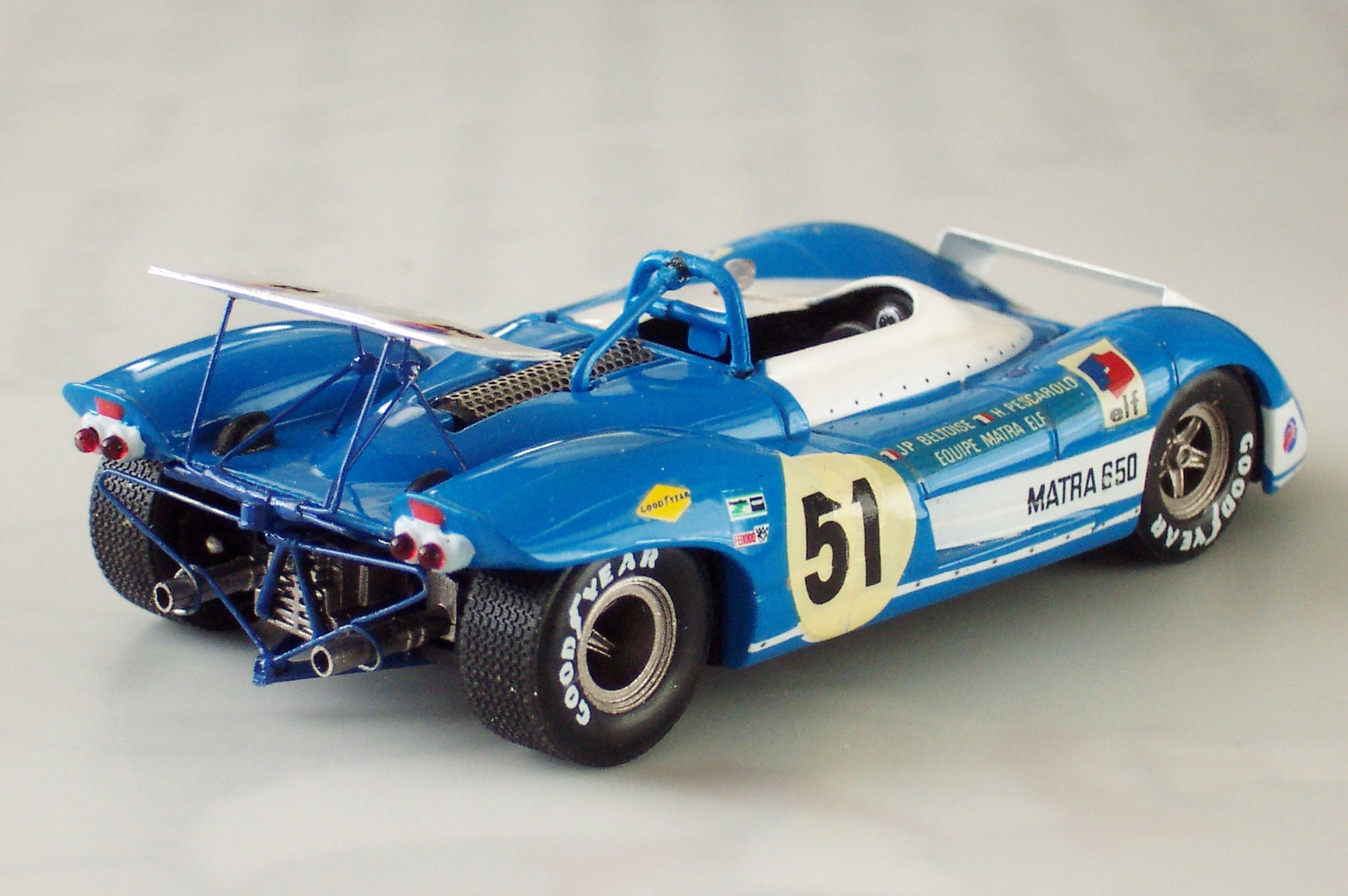 1/43 Matra Models: Matra 650 Courte (Central intake)