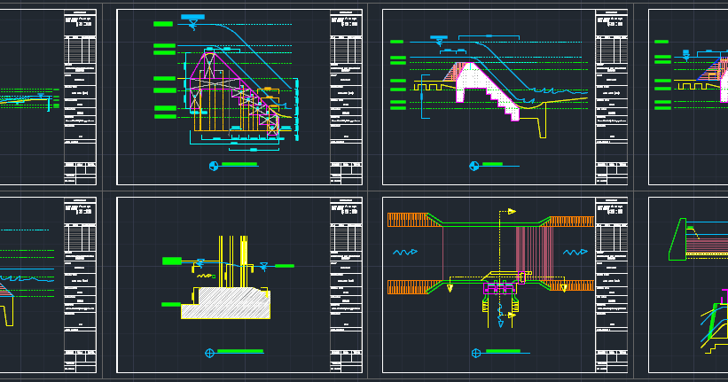 Download AutoCAD Bendung Gratis ~ Area TEKNIK SIPIL