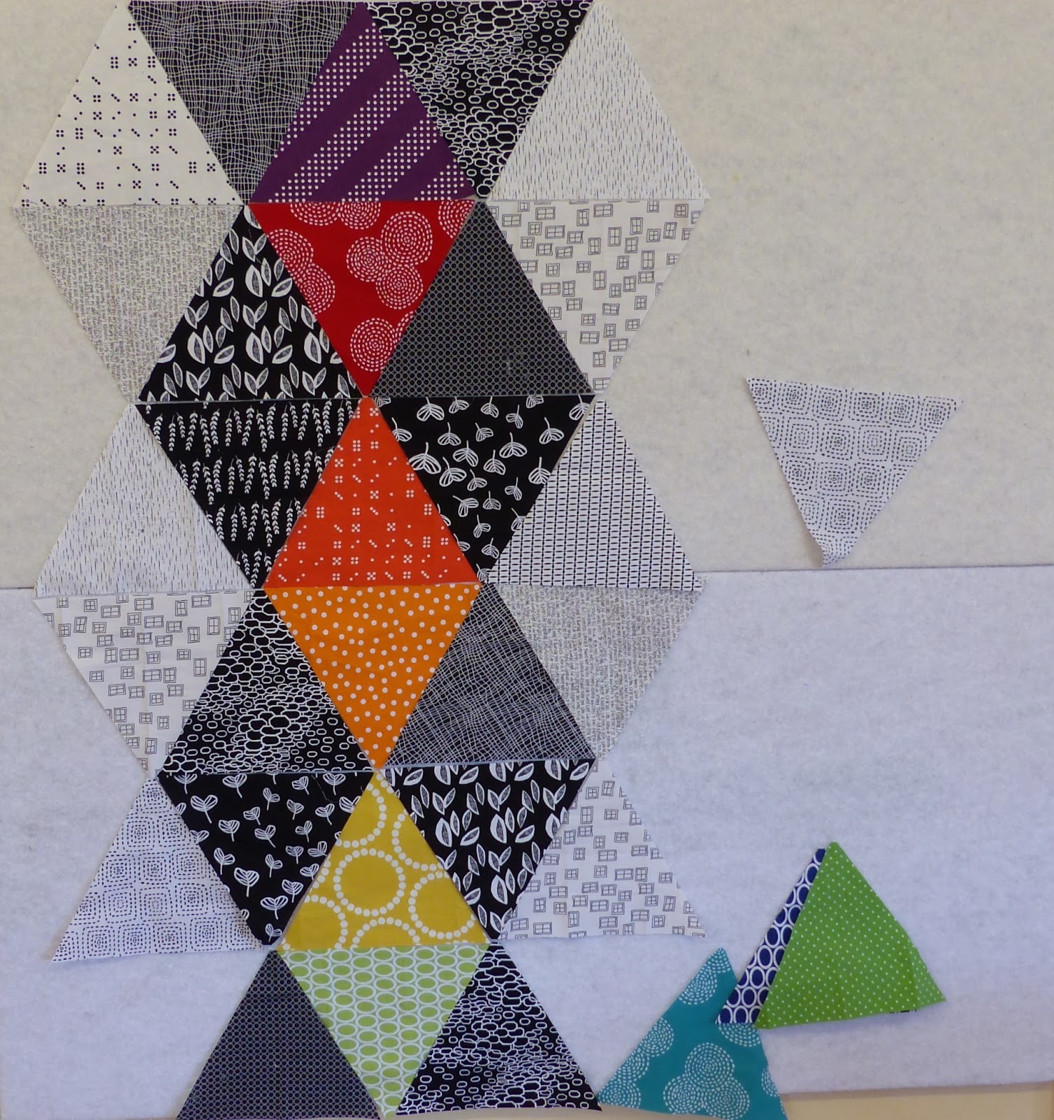 Quilt Matters: Colour Pop - A Work in Progress
