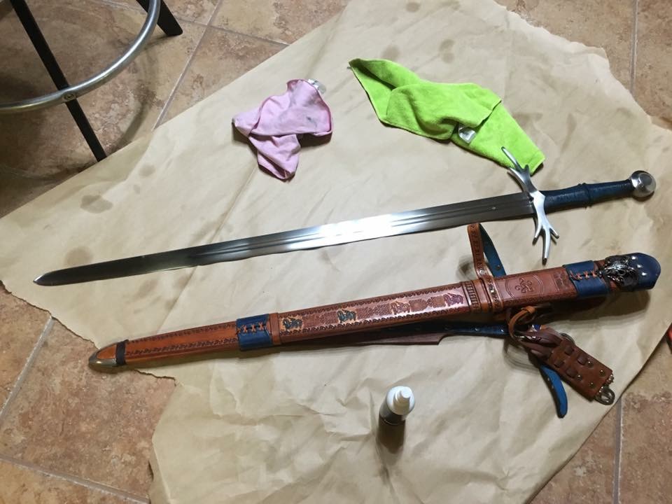 Savage Steel: Custom Battle Ready Elven Sword: Fate Weaver