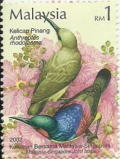 DUNIA SETEM : Setem Burung Tropika 2002.