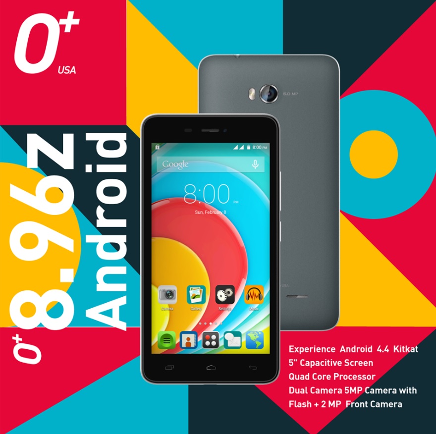 O+ 8.96z Unveiled, 5-inch Quad Core Android Smartphone for Php3,395