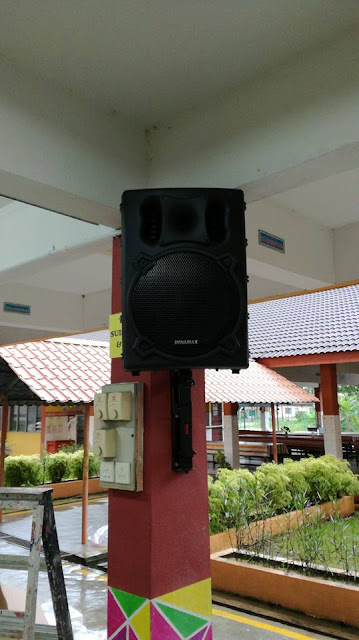 Pemasangan PA System Baru Di Sekolah SKPTM | Maria Firdaus