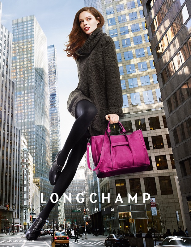 mylifestylenews: LONGCHAMP @ Fall 2013 Bigger Than Life Ad Campaign