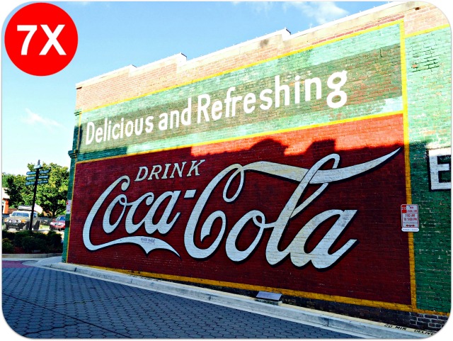 My Coca-Cola® Journey: Coca-Cola Painted Sign Acworth