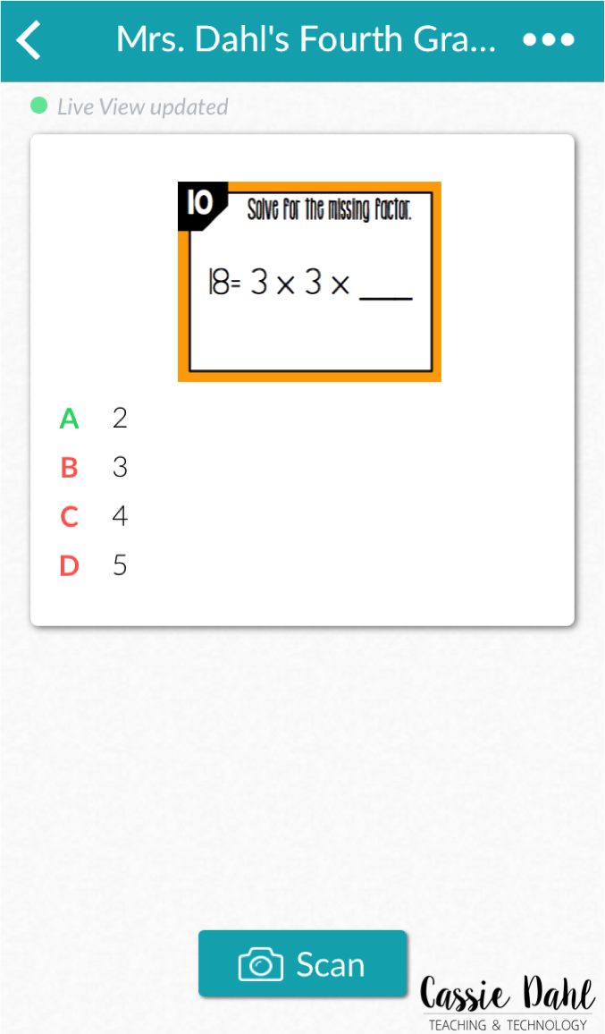 How To Use Plickers in your Classroom - Cassie Dahl | Teaching + Technology