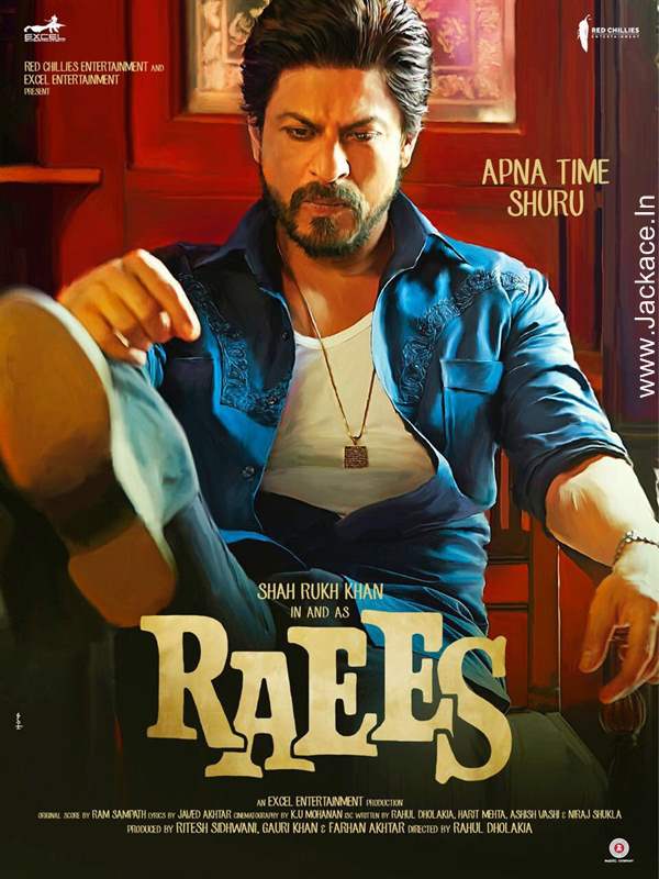 Raees First Look Posters | Ft. Shah Rukh Khan, Nawazuddin Siddiqui ...