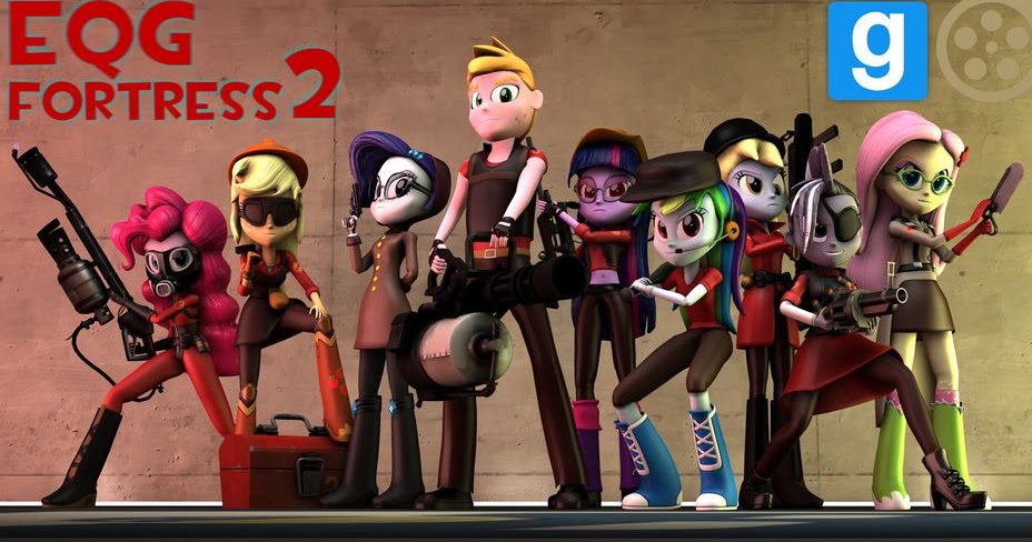 Equestria Daily - MLP Stuff!: Full TF2 Equestria Girls Set of Gmod ...