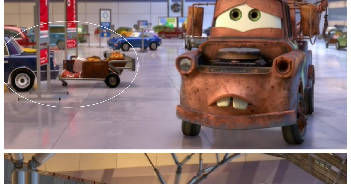 Dan the Pixar Fan: Cars 2: Trent Crow-Tow